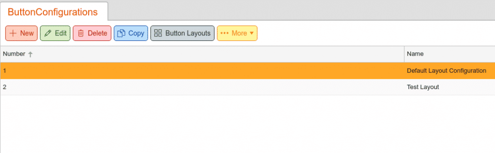 Create POS Buttons / Button Configuration – KORONA POS Support Manual